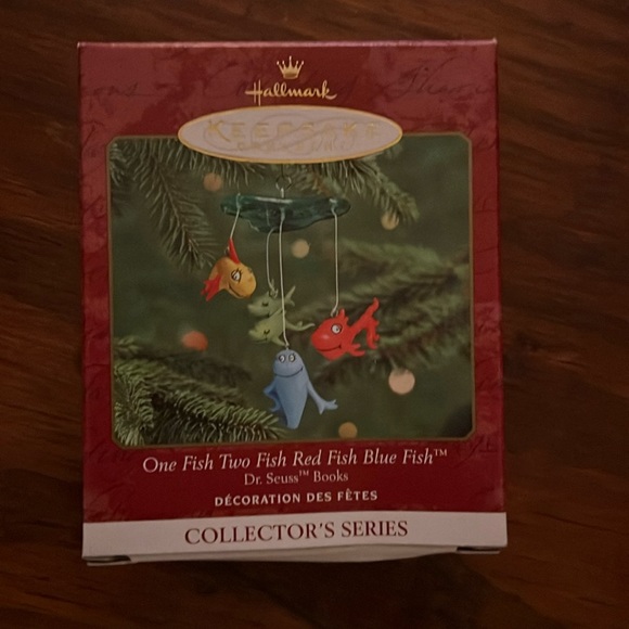 Hallmark | Holiday | Hallmark Keepsake One Fish Two Fish Red Fish Blue ...